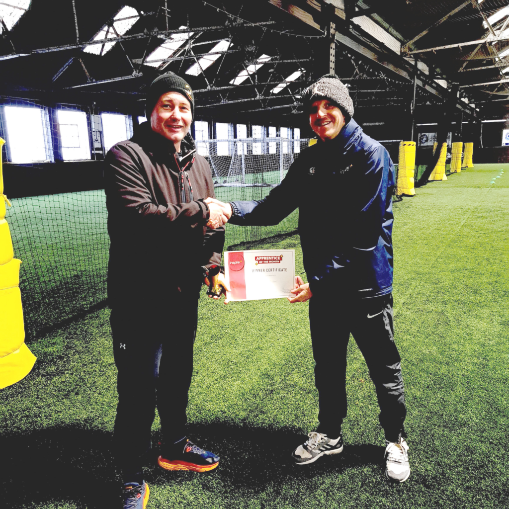 Richard Howard - Apprentice of the Month - September 2023 - Inspire+